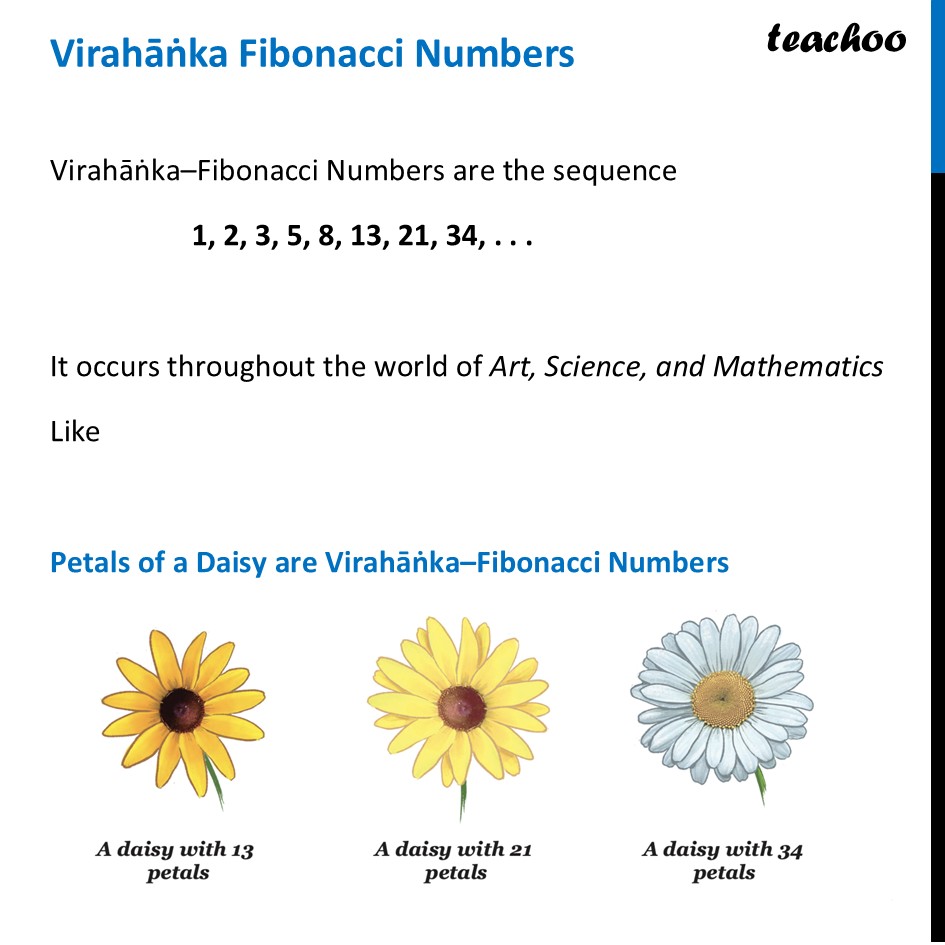 Virahāṅka Fibonacci Numbers - Definition + Real life Examples
