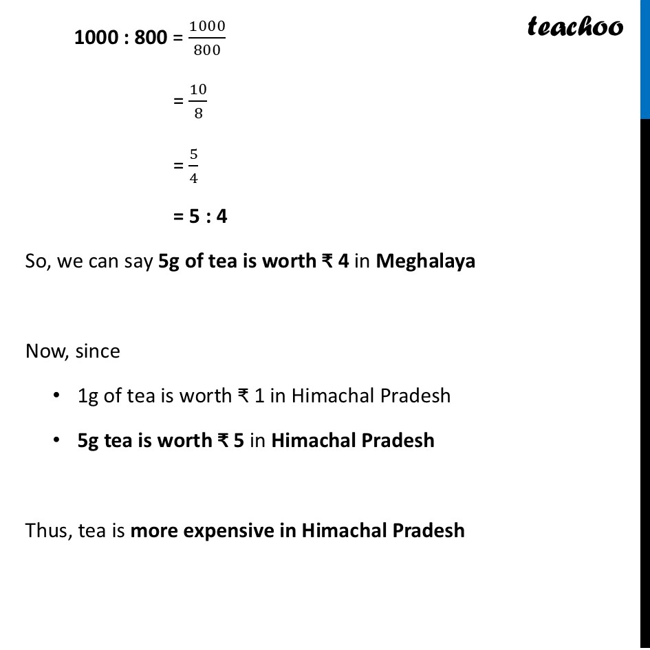A small farmer in Himachal Pradesh sells each 200 g packet of tea