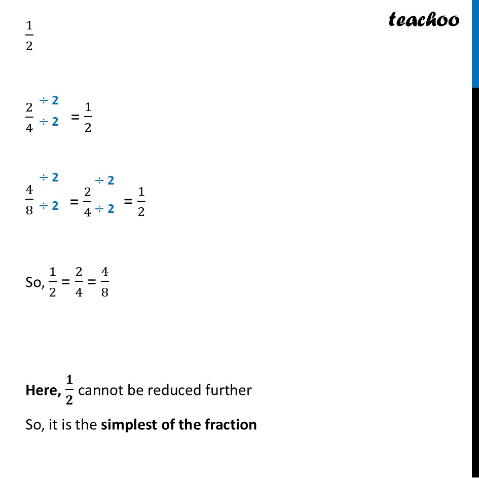 Equivalent Fractions - Definition, Examples (with Visualisation)
