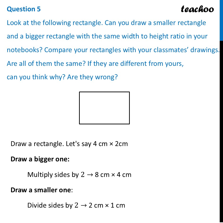 [Ganita Prakash Class 8] Look at the following rectangle. Can you draw