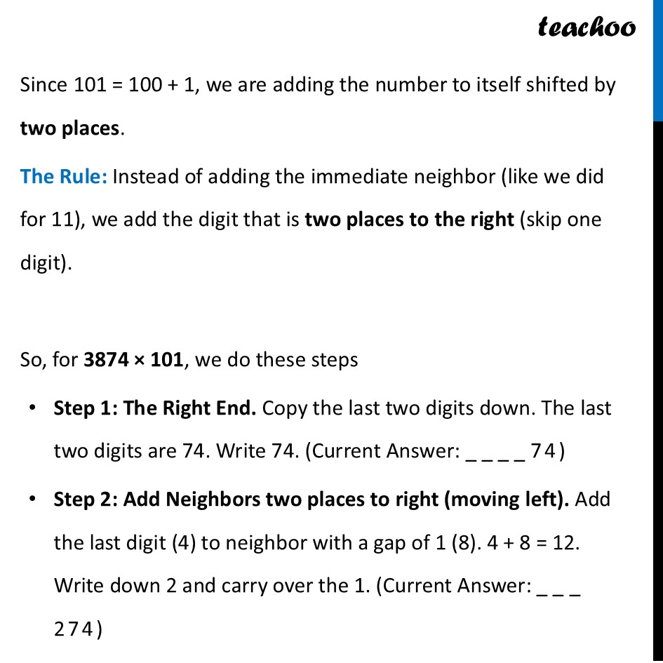 Multiplying by 101 and 1001 (Fast) - Examples (and Worksheet)