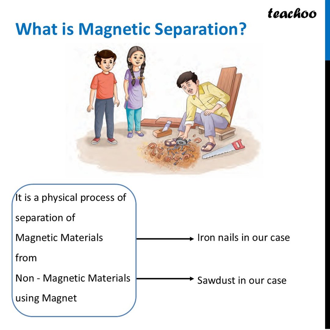 Magnetic Separation Method [Methods of Separation in Everyday Life]