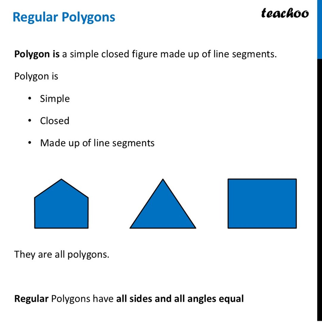 Regular Polygons - Explained: Definition, Properties & Examples