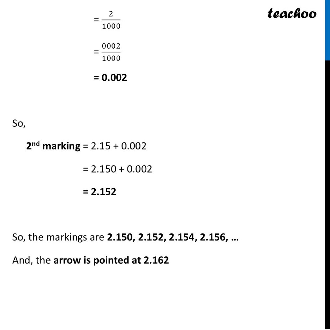 Write the decimal number at the arrow mark: [Ganita Prakash] - Teachoo