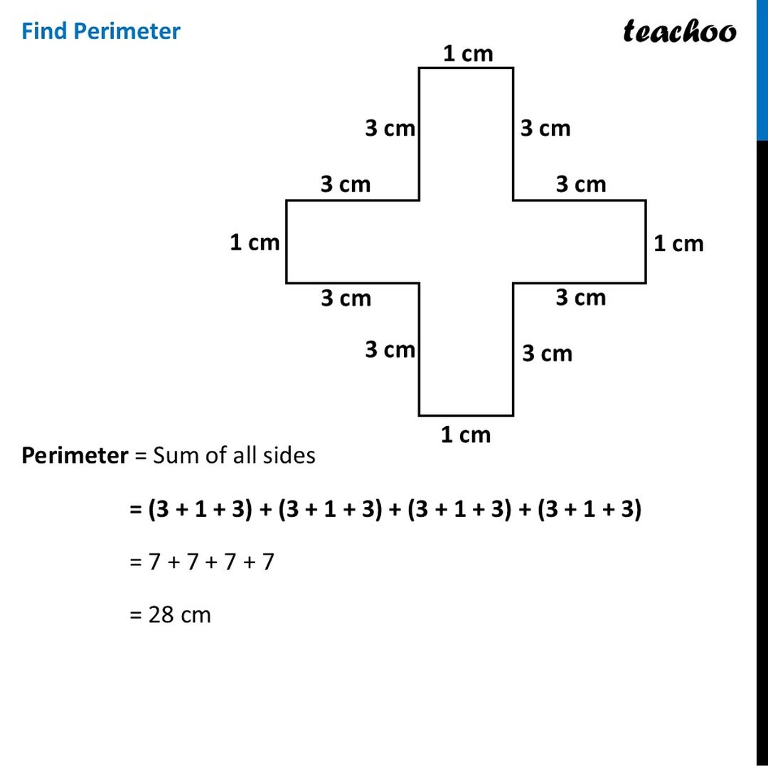 Perimeter - Definition, How to Find? (with Examples) - Teachoo