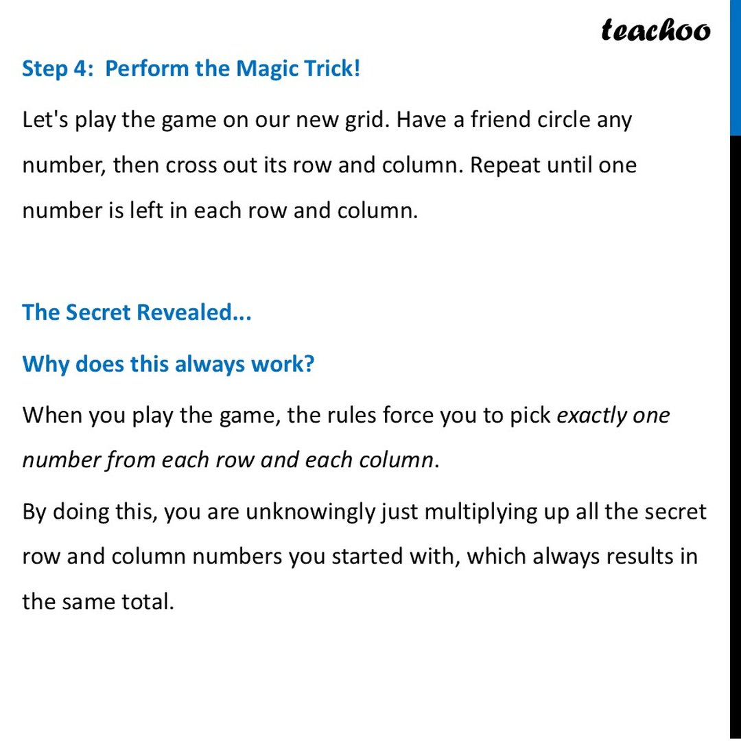 Creating your own Magic Grid - Step-by-Step Explaination [Class 7]
