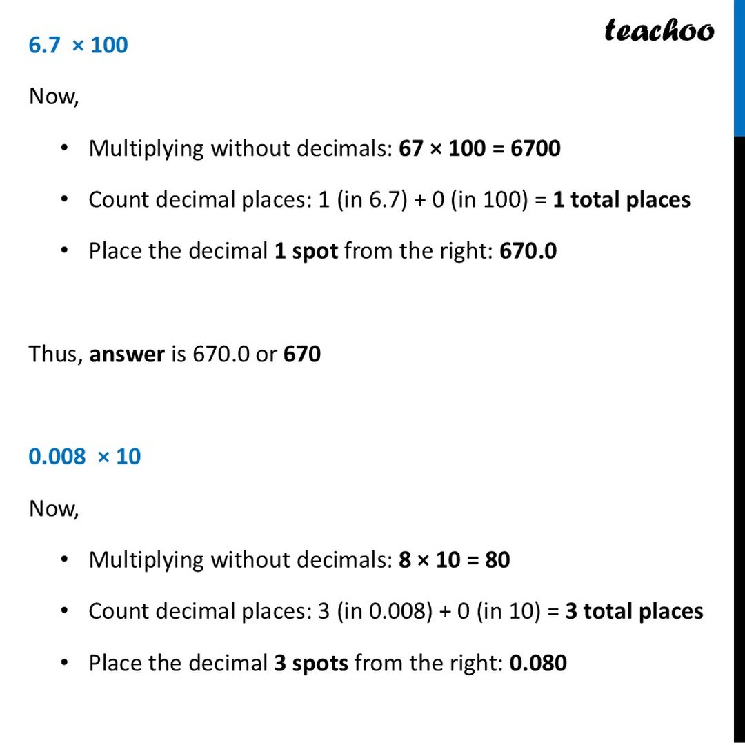 Decimal Multiplication - Explanation with 4+ Examples [Ganita Prakash]