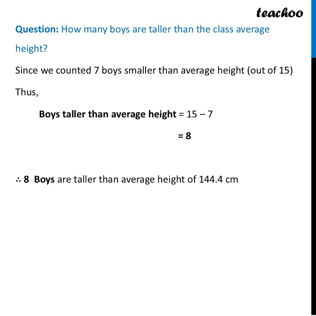 How Tall Is Your Class? Understanding Height Variation with 3+Question