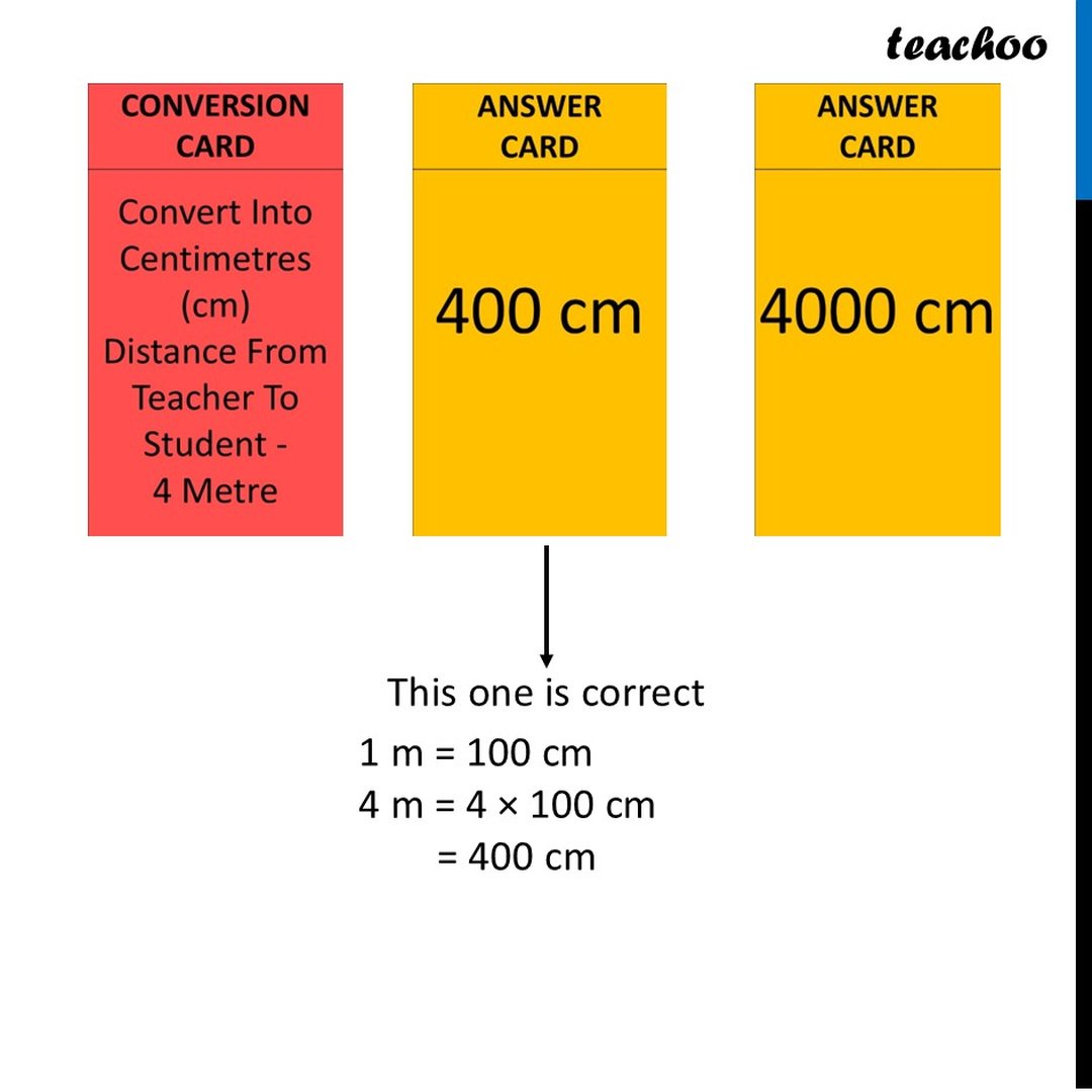 [Science] Think, design and develop a card game on conversion of units