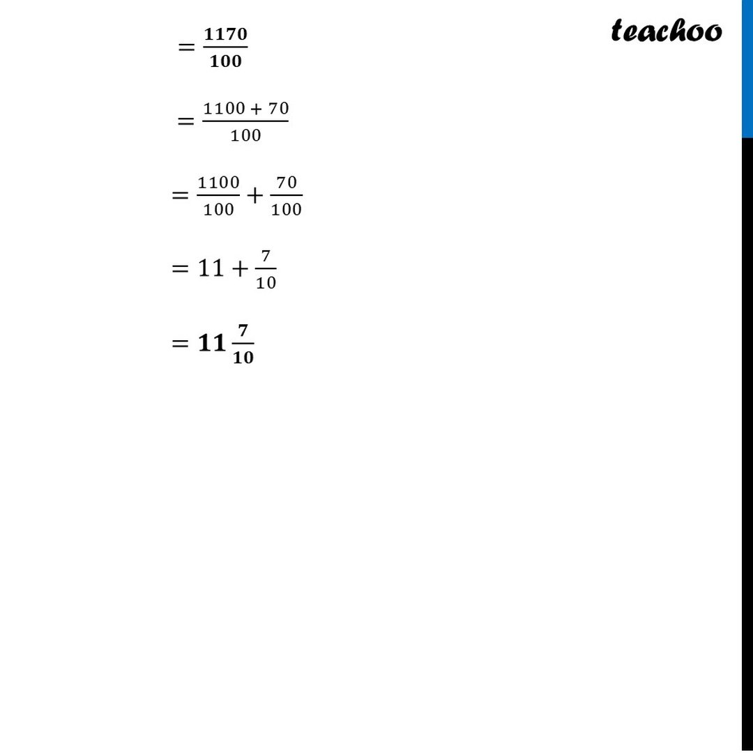 Find the sums and differences: (b) 9 5/10 7/100+2 1/10 3/100