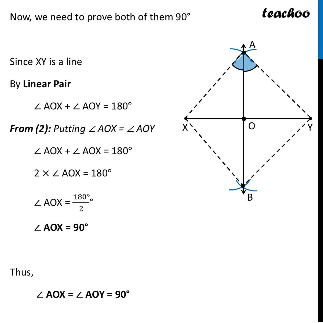 Perpendicular Bisector - Proof [Constructions And Tilings - Class 7]
