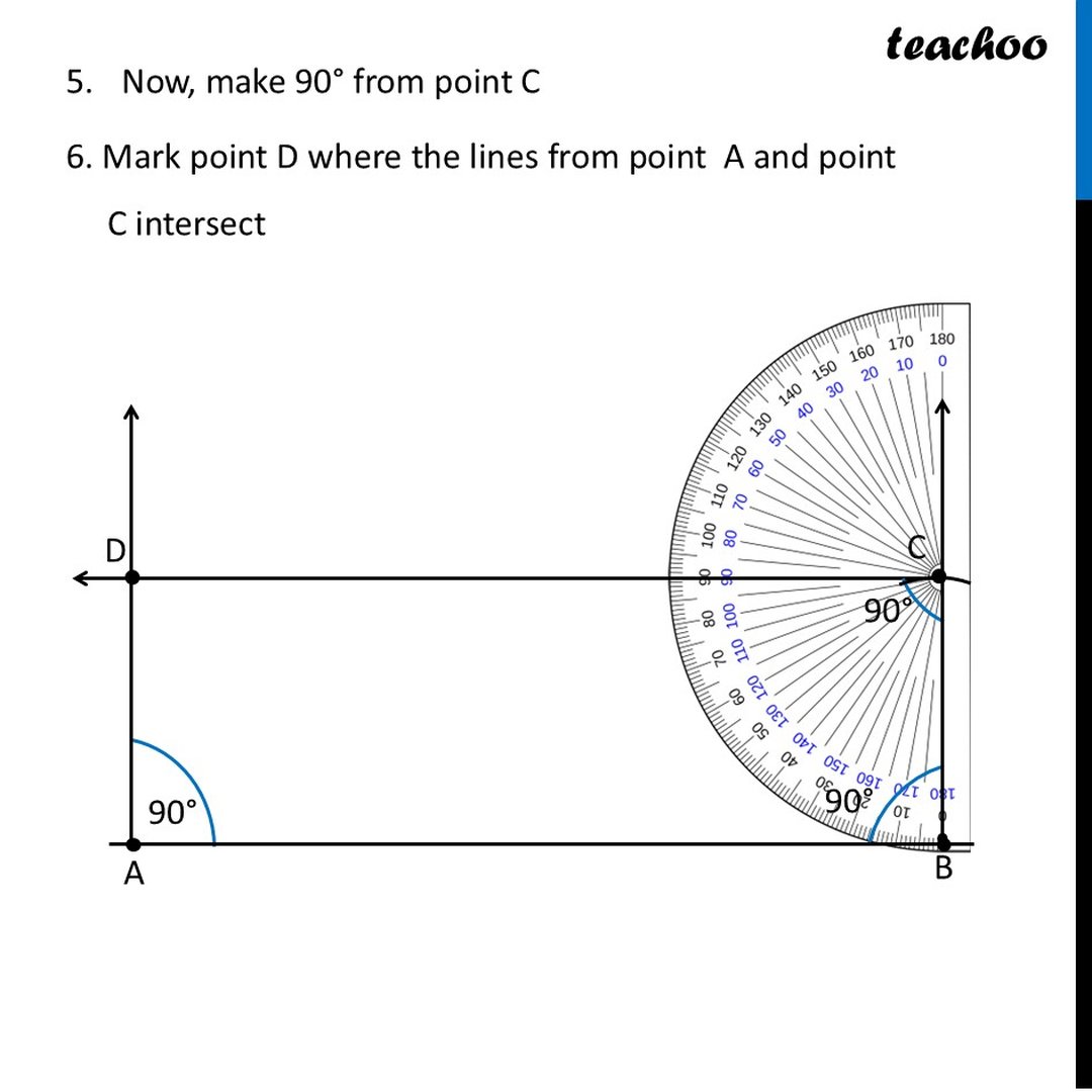 [Class 6] Constructing a rectangle divided into 3 identical squares.