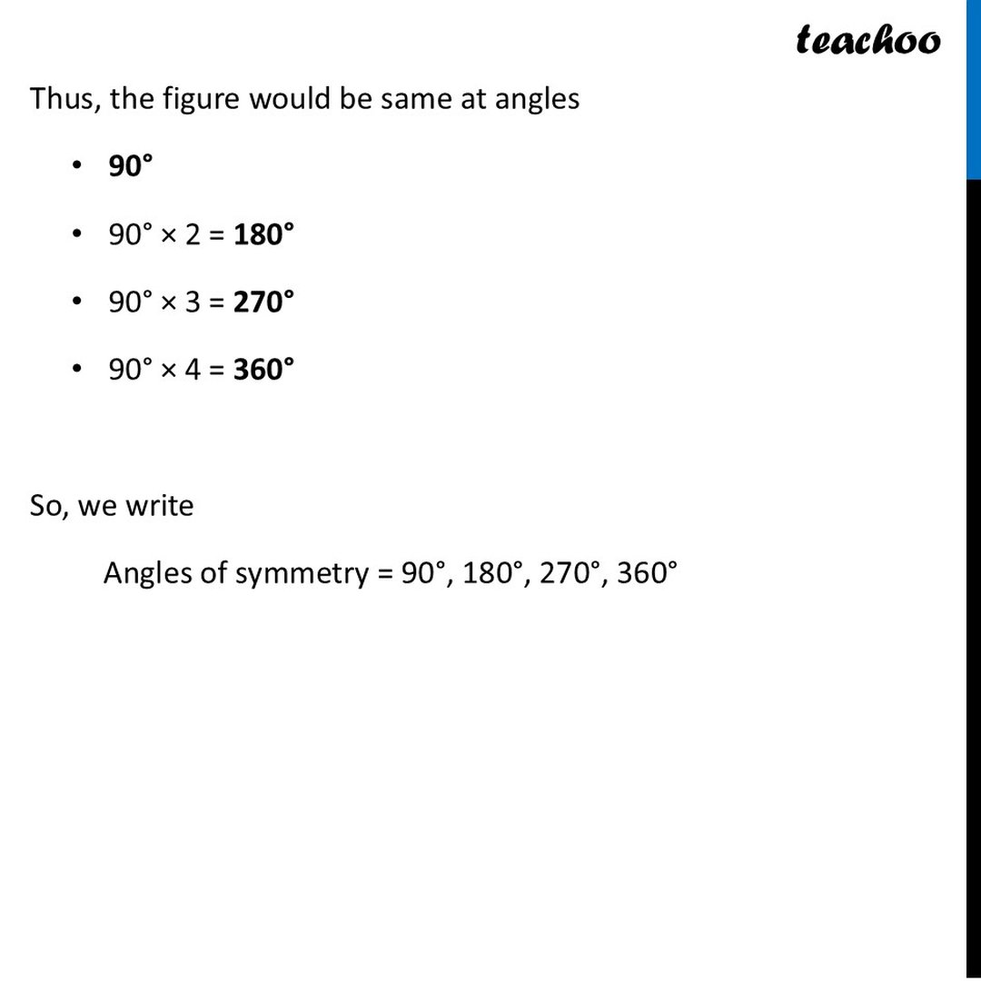 Rotational Symmetry - Definition, Examples. Worksheets - Teachoo