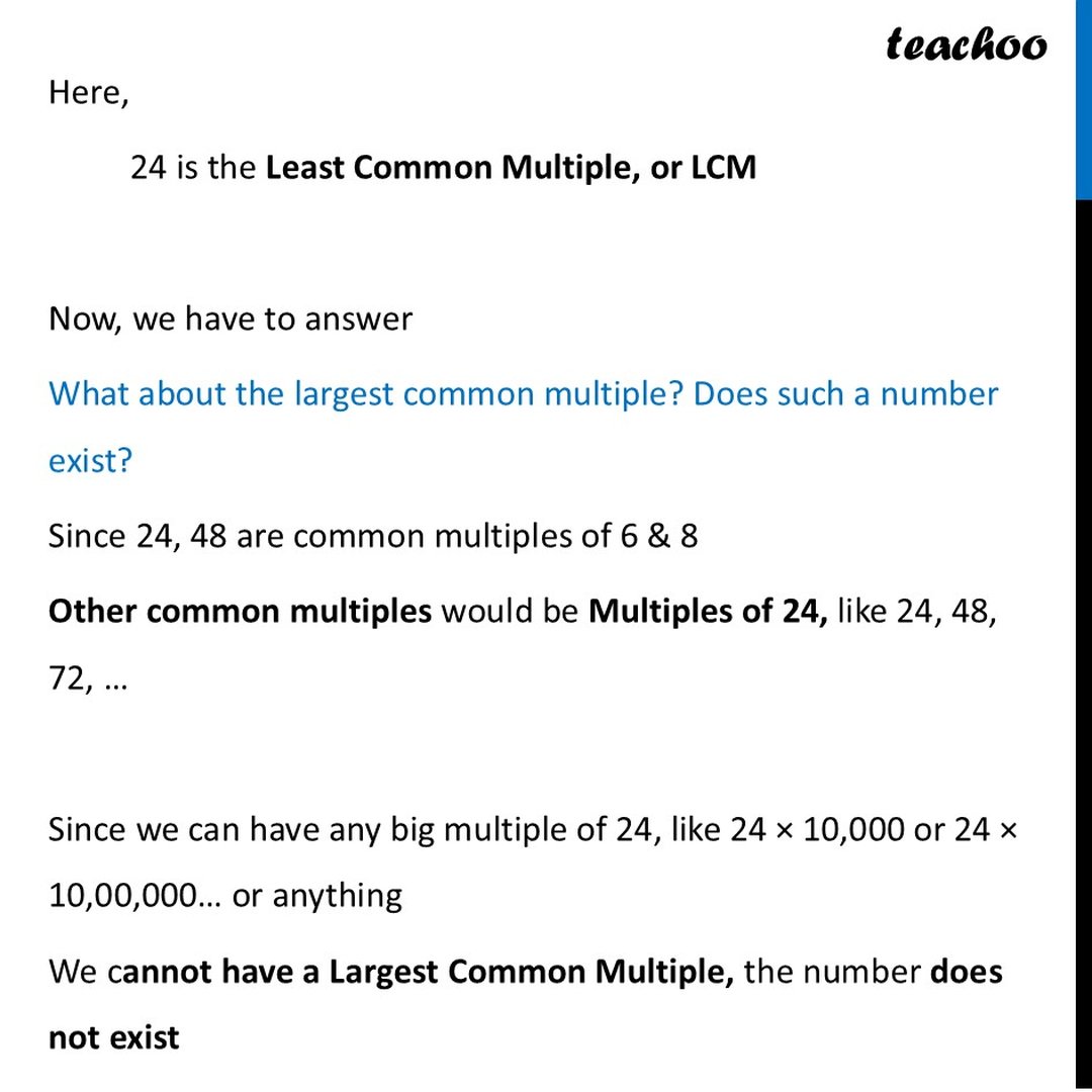 Lowest Common Multiple (LCM) - Explained [Class 7 Ganita Prakash]
