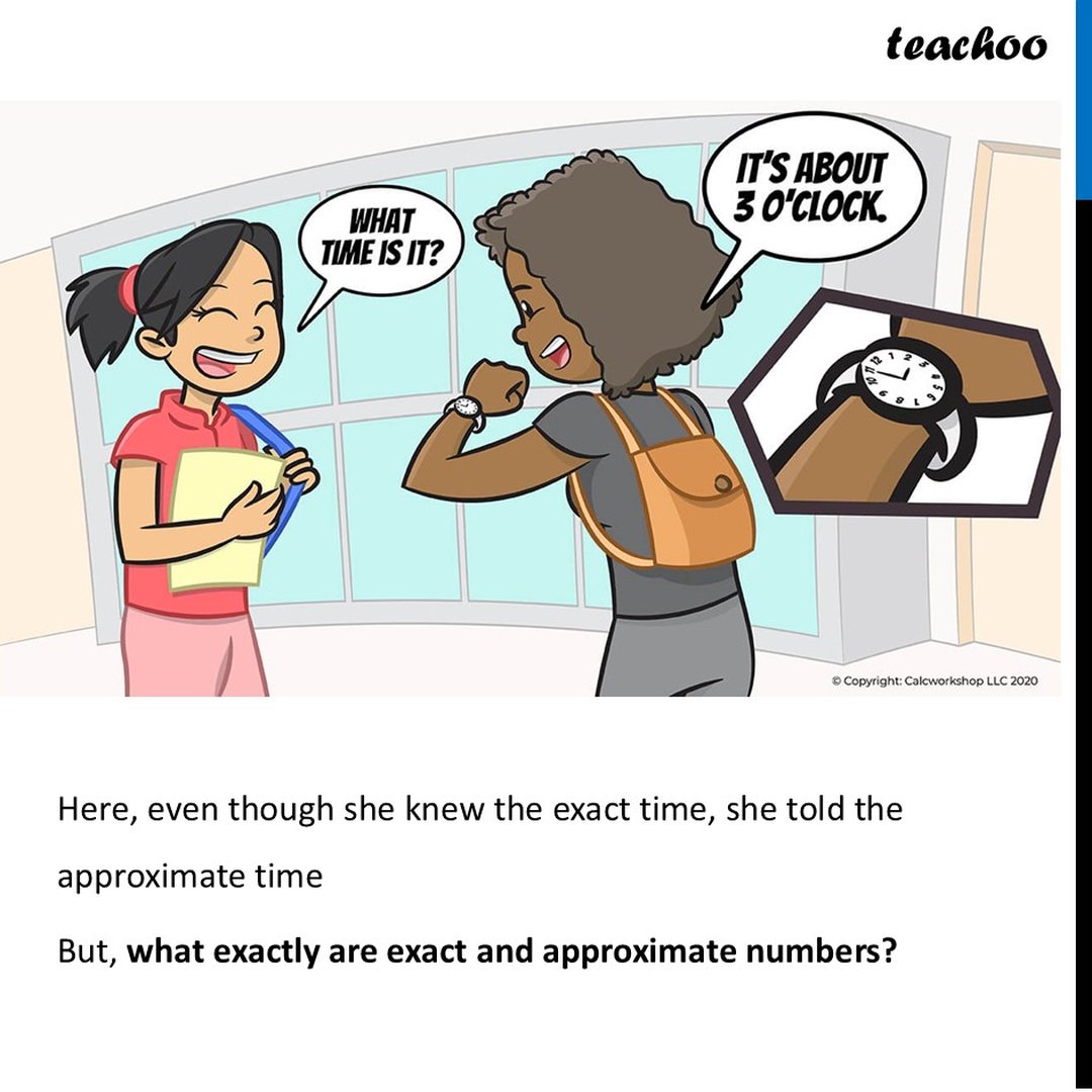 What are Exact and Approximate Values? - Difference (with examples)