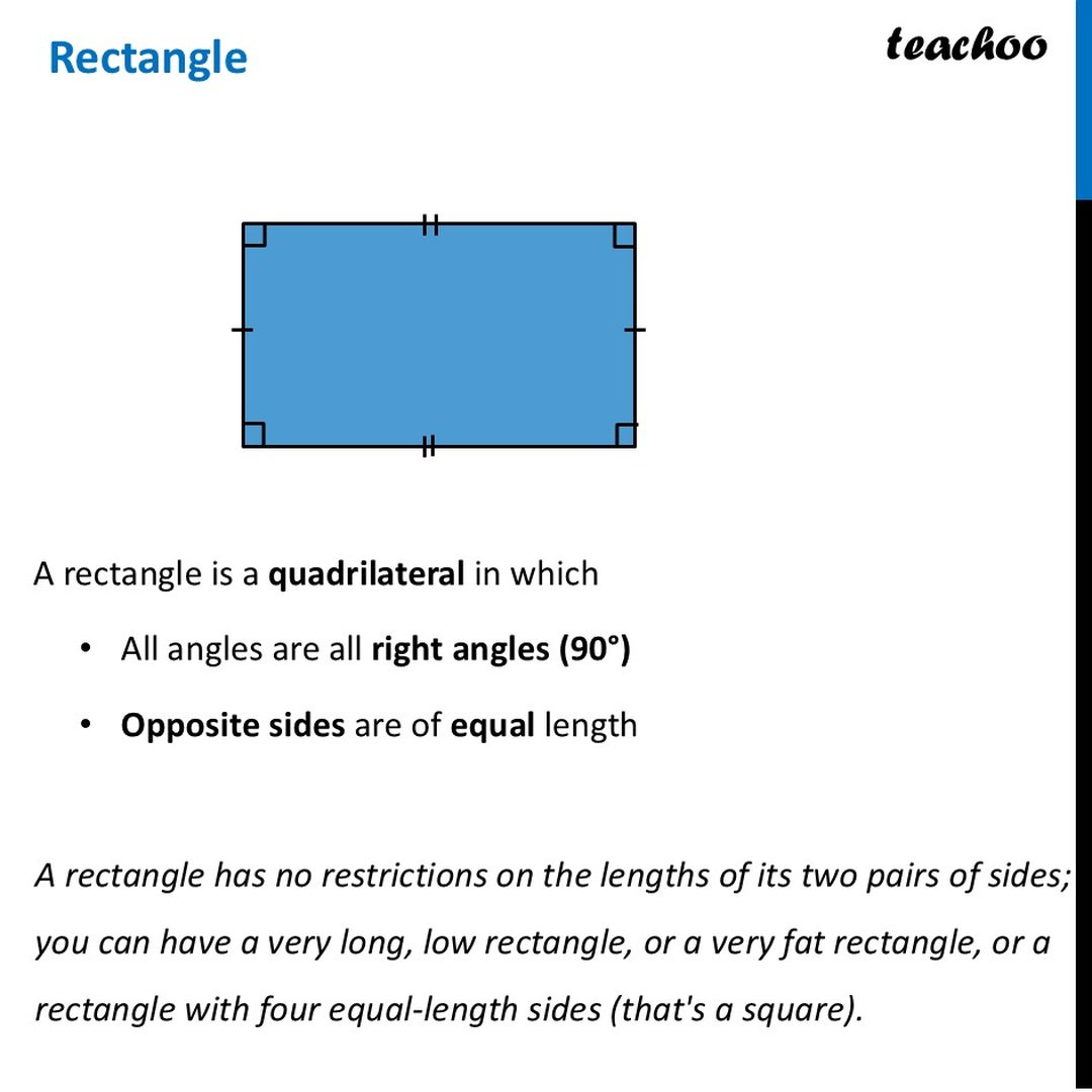 Rectangle - Definition [with Example] - Class 8 Ganita Prakash