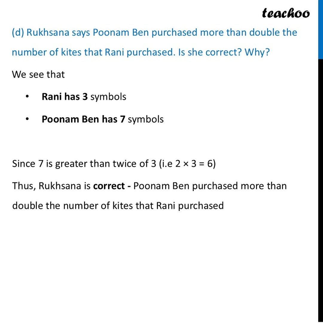 [Class 6 Maths] Magan Bhai sells kites at Jamnagar. Six shopkeepers