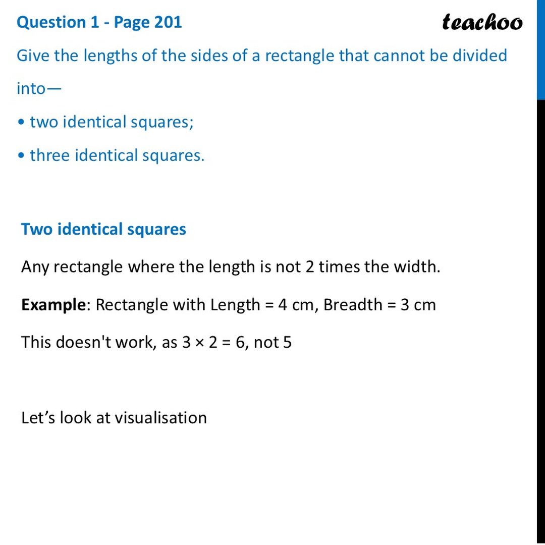 Give the lengths of the sides of a rectangle that cannot be divided
