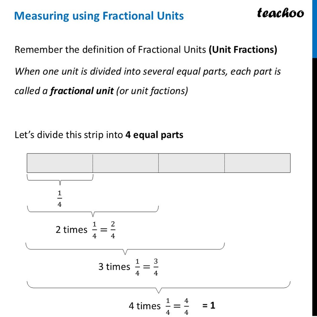 Measuring using Fractional Units - Fractions [Ganita Prakash]