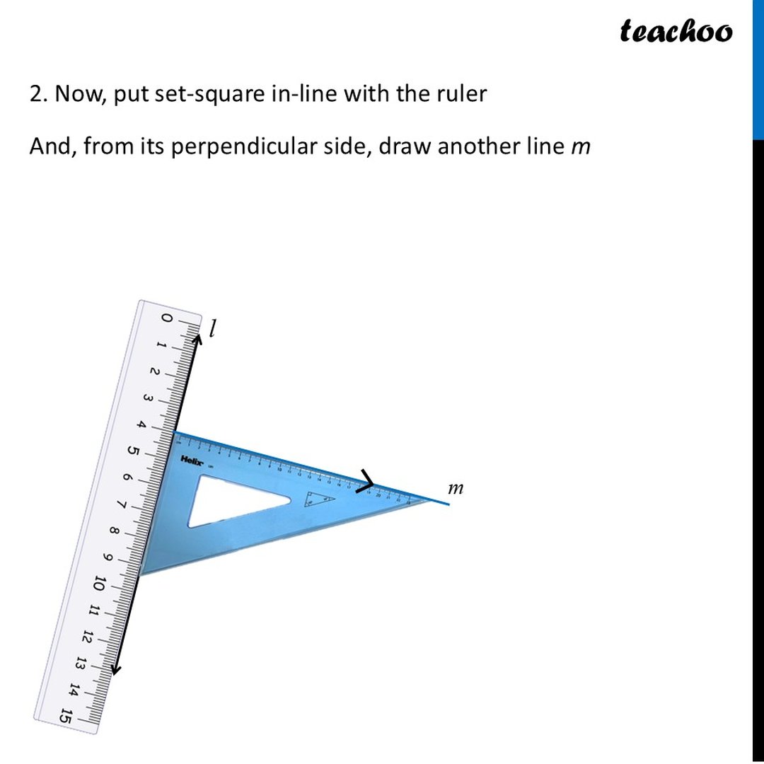 Drawing Parallel Lines using Ruler and Set-Square (with Questions)