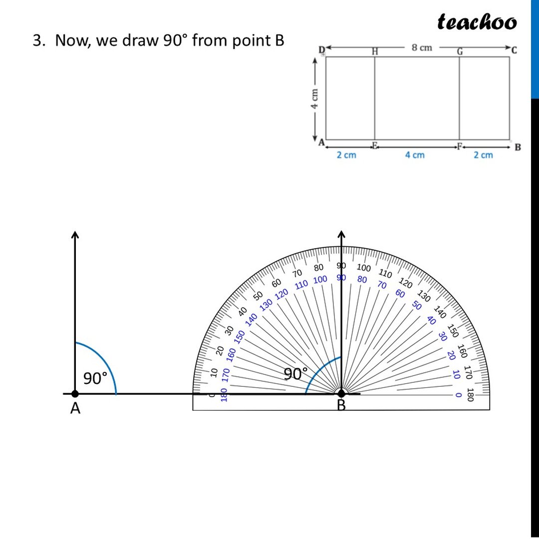 Construct a Square within a Rectangle – Step-by-Step Explanation