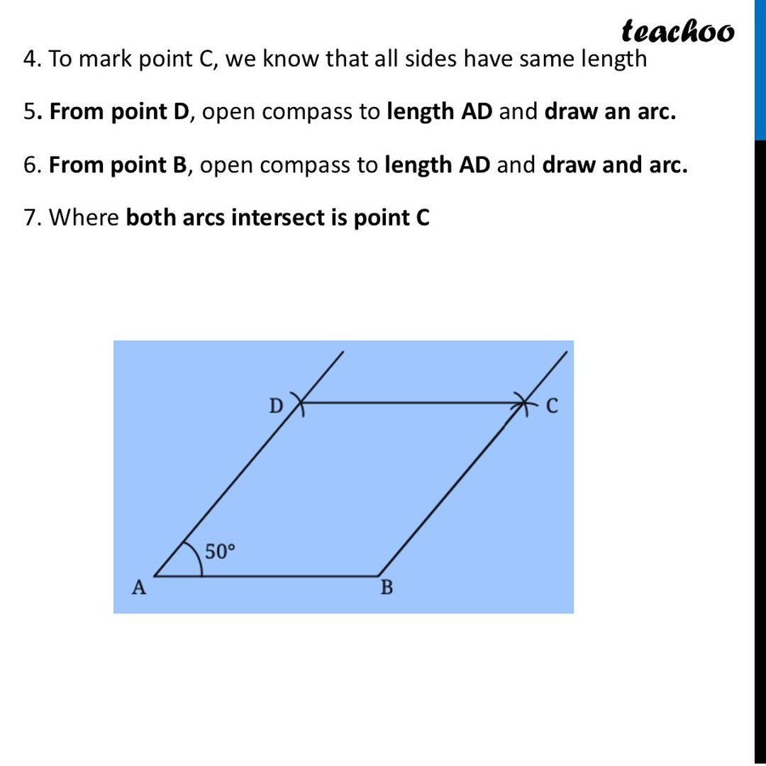 Rhombus - Definition, Figure, Properties - Teachoo Maths