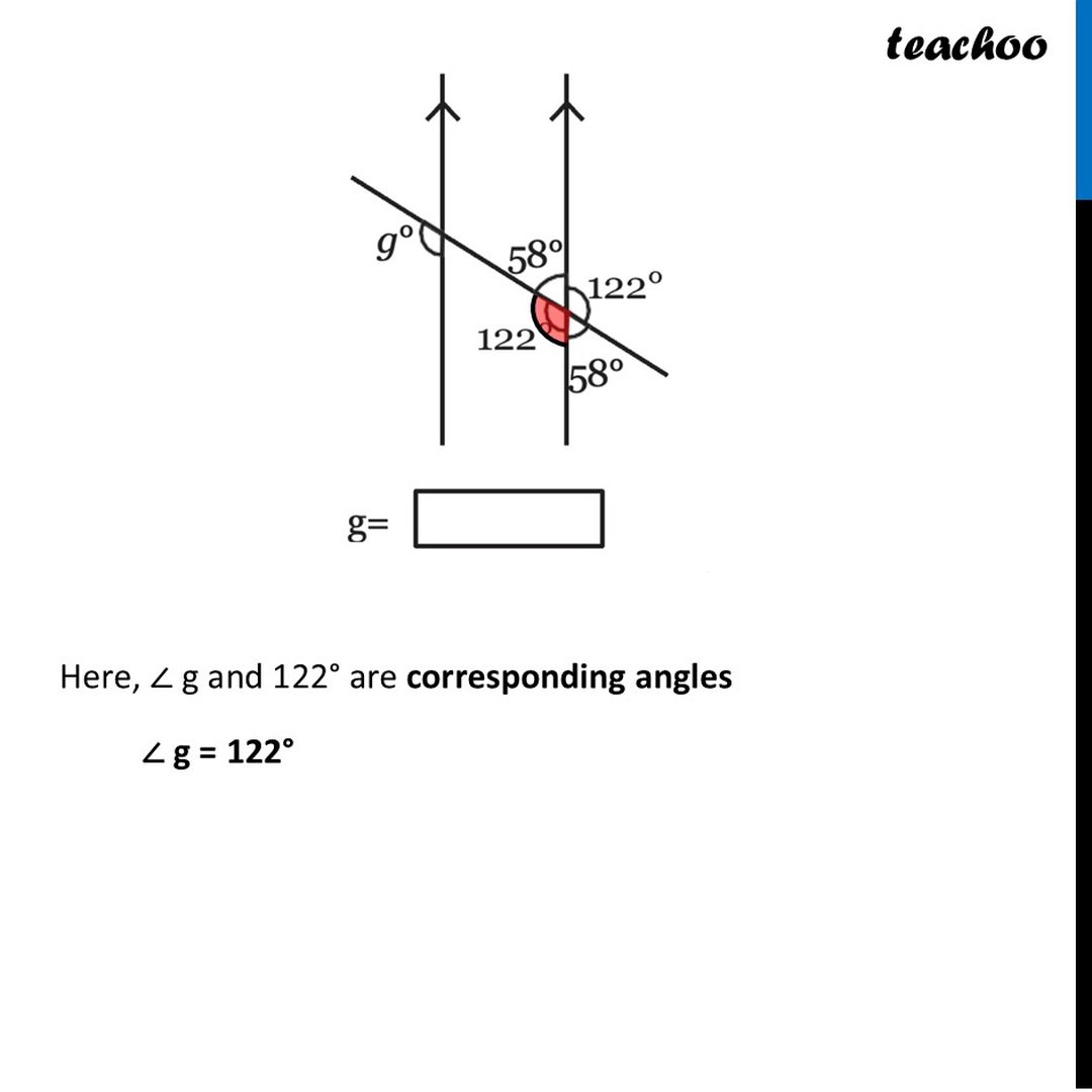 Find the angles marked below (Class 7 Parallel and Intersecting Lines)