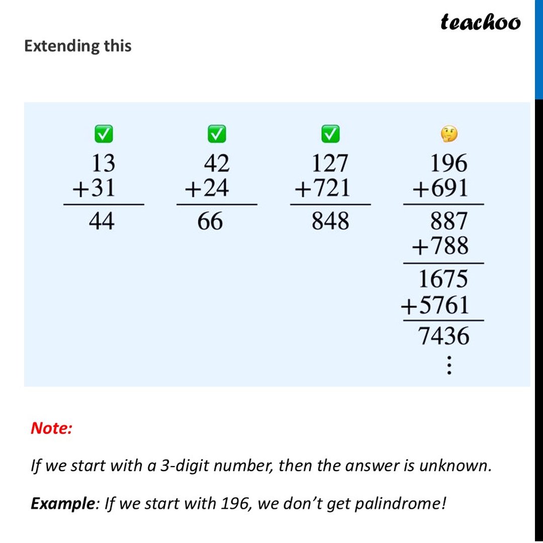 Reverse and add palindromes - Worksheet (with Examples) - Pretty Palin