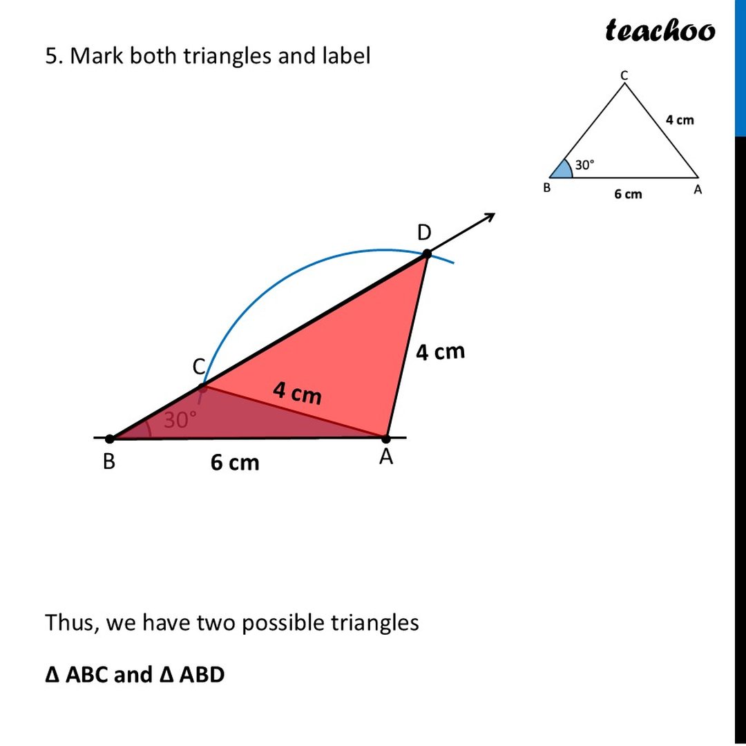 [Maths] SSA Congruency (Measuring Two Sides and a Non-included Angle)