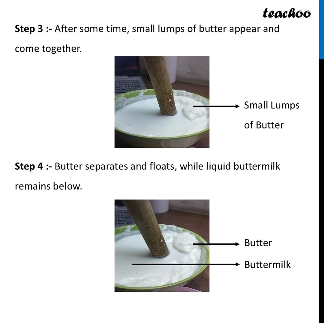 Churning Method of Separation [Chapter 9 Class 6 Curiosity] Teachoo
