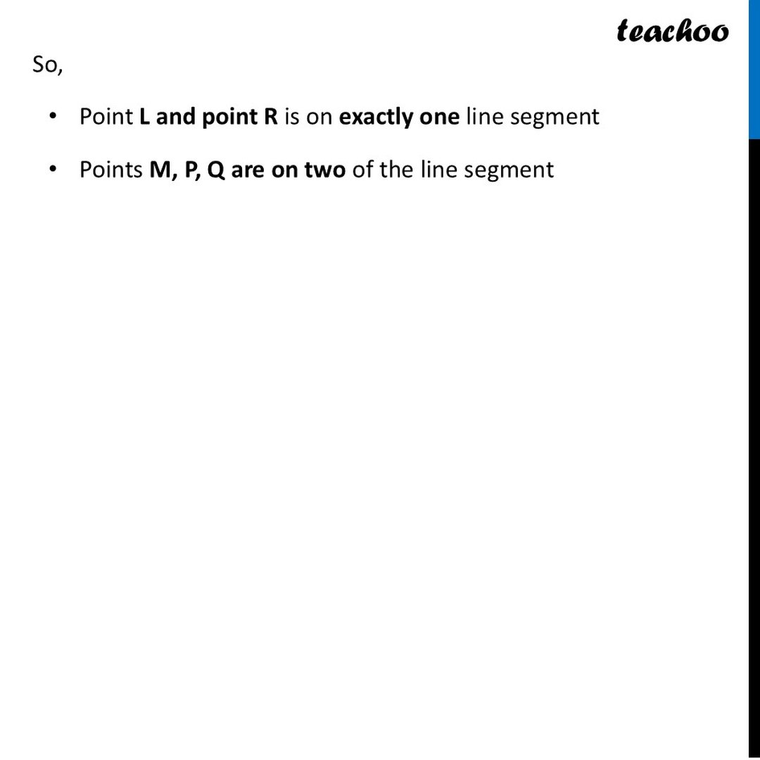 [Class 6] Name the line segments in Fig. 2.4 Which of the five marked