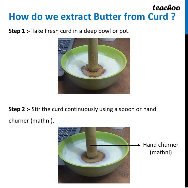 Churning Method of Separation [Chapter 9 Class 6 Curiosity] Teachoo