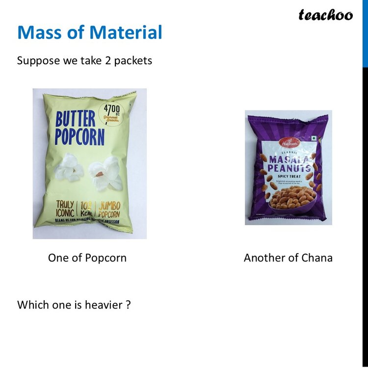 [Materials Around Us] Mass of Material - Class 6 Curiosity - Teachoo