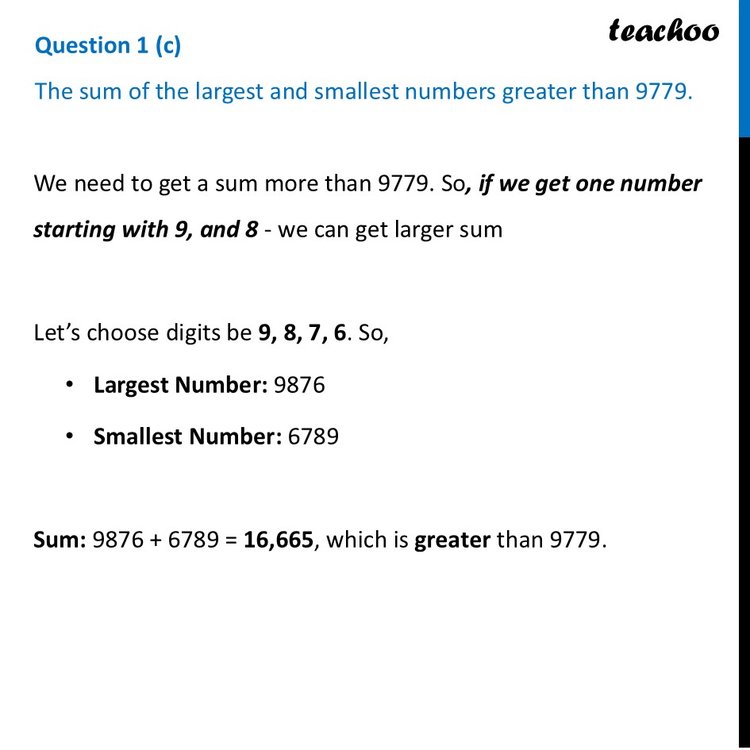Pratibha uses the digits ‘4’, ‘7’, ‘3’ and ‘2’, and makes the smallest