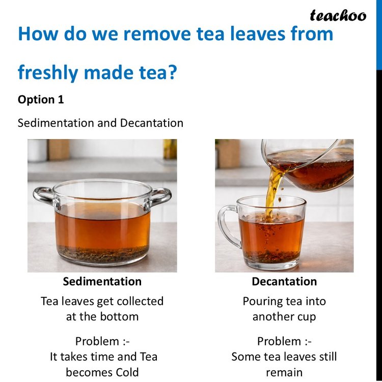 Sedimentation, Decantation and Filtration [Chapter 9 Science] Teachoo