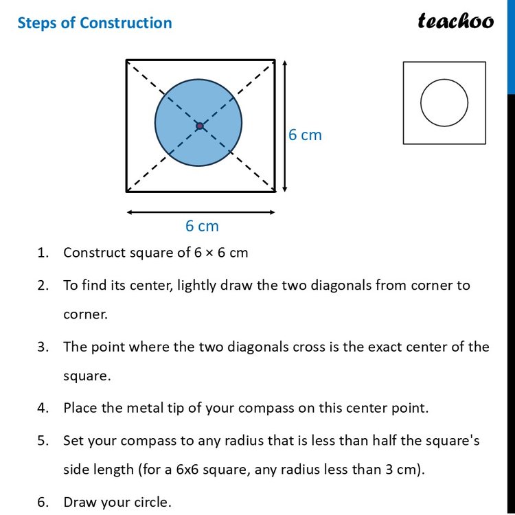 [Class 6] Construct a Square with a Hole – Step-by-Step Explanation