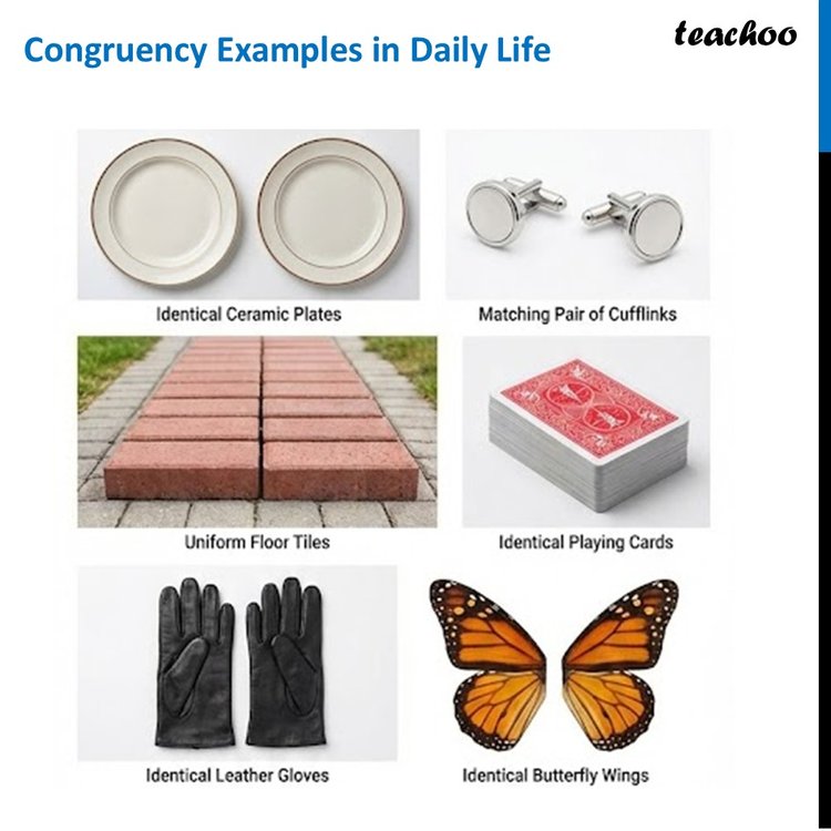 Congruency Examples in Daily Life - 10+ Examples - Teachoo