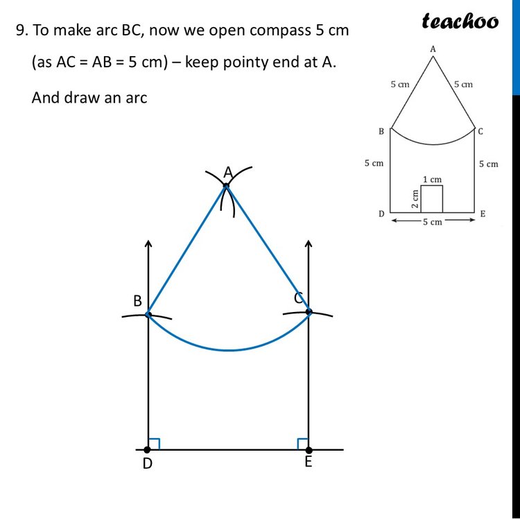 [Class 6] Constructing a House – Step-by-Step Geometry Construction