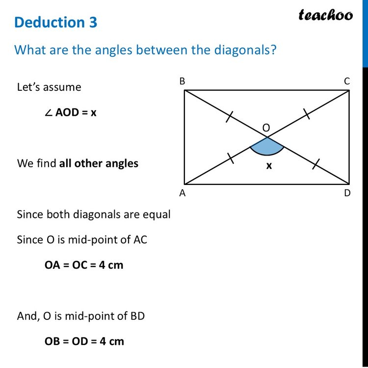 Deduction 3 - What are the angles between diagonals? [Ganita Prakash]