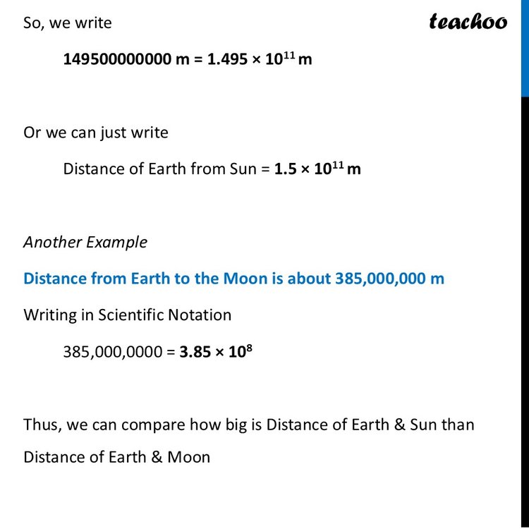 Scientific Notation - Explanation, Examples, Why used - Teachoo