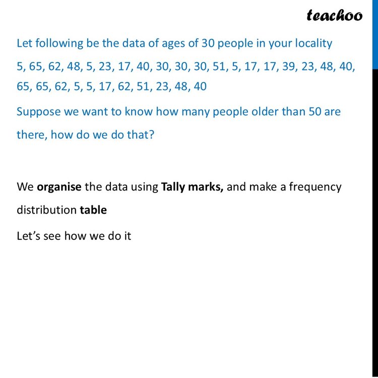 Frequency Table - Definition [with Example] - Class 8 Ganita Prakash