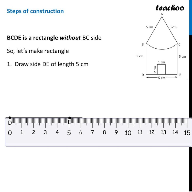 [Class 6] Constructing a House – Step-by-Step Geometry Construction