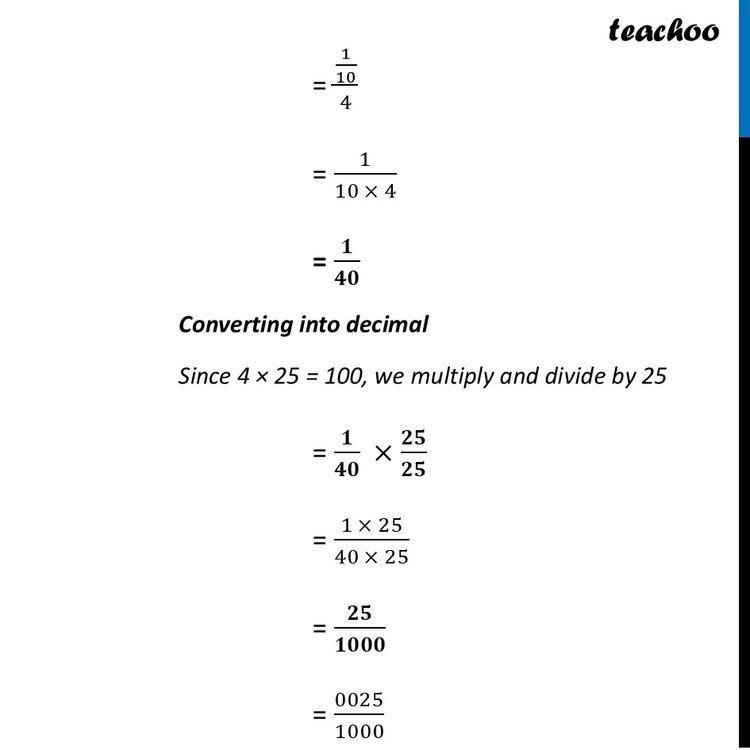 What decimal number does each letter represent in the number line...