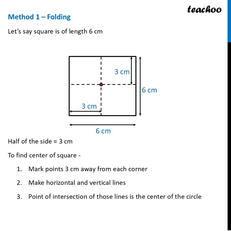 [Class 6] Construct a Square with a Hole – Step-by-Step Explanation