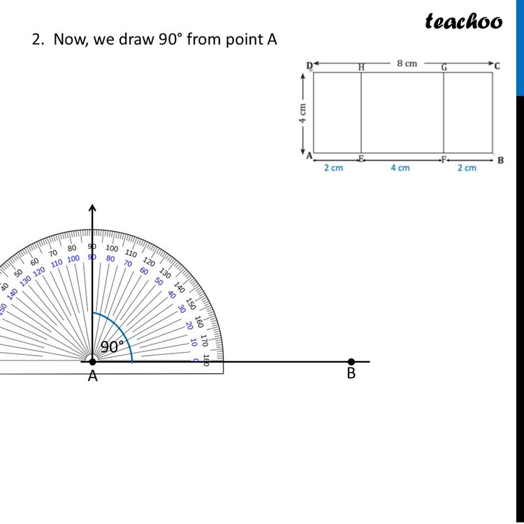 Construct a Square within a Rectangle – Step-by-Step Explanation