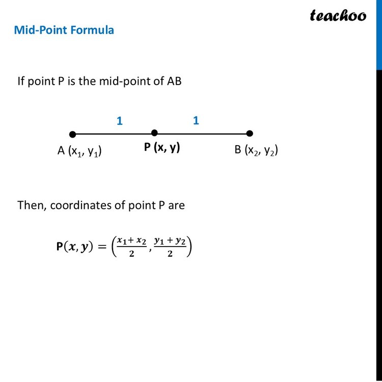 Section & Mid-point Formula - Chapter 1 Class 9 Ganita Manjari Part 1