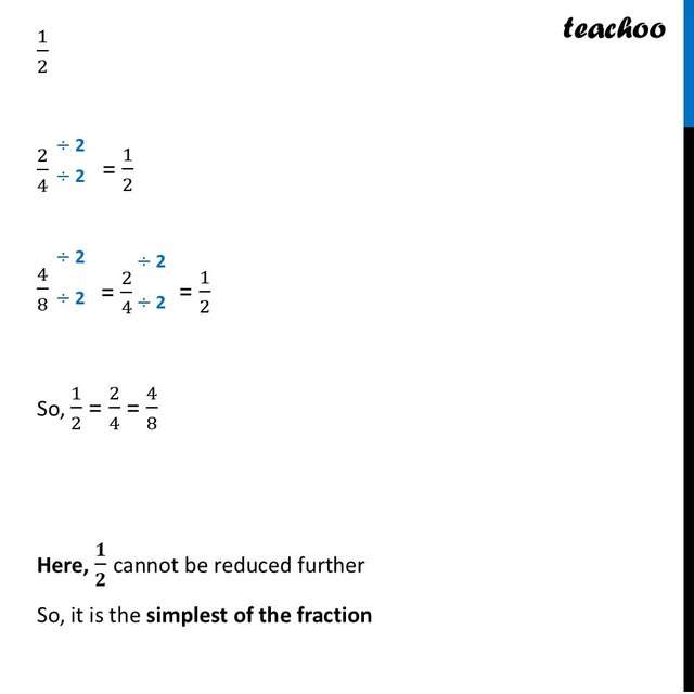Equivalent Fractions - Definition, Examples (with Visualisation)