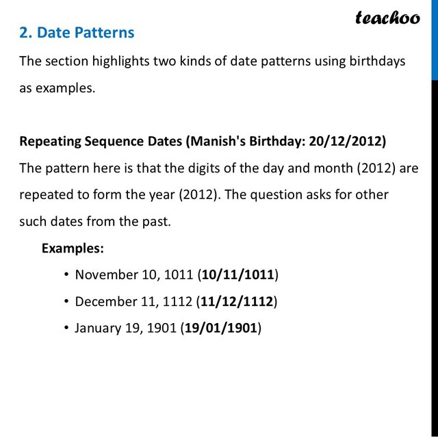 Clock and Calendar Numbers – Patterns, Dates & Reusing (with Example)
