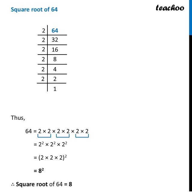 Finding Square root using Prime Factorisation (Ganita Prakash Class 8)