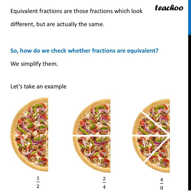 Equivalent Fractions - Definition, Examples (with Visualisation)